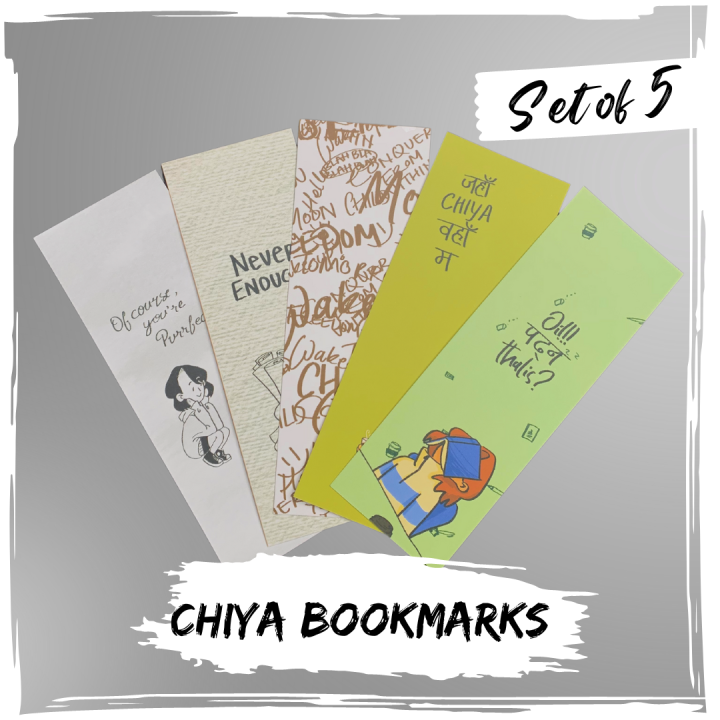 Chiya Bookmarks (Set of 5) | Daraz.com.np