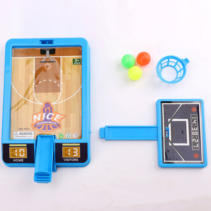 Basketball Shooting Game 3-Ball Interactive Board Game Indoor Sports ...