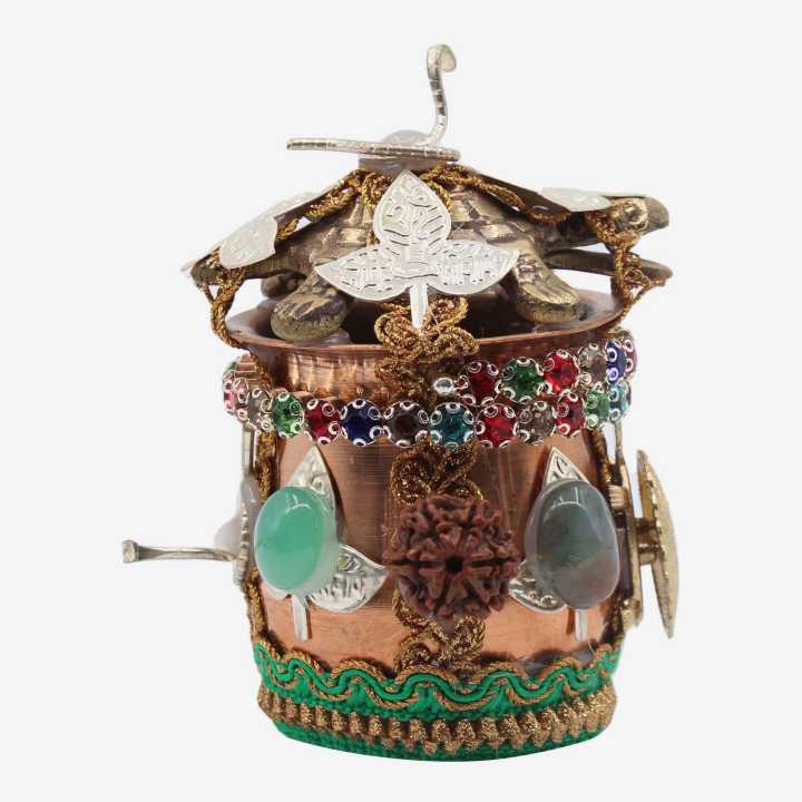 Copper Vastu Kalash With Copper Plate 2" | Daraz.com.np