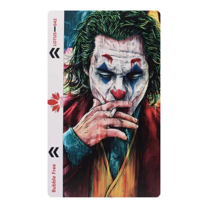 Multi Color Pastic Joker Wrap Sticker For Iphone | Daraz.com.np
