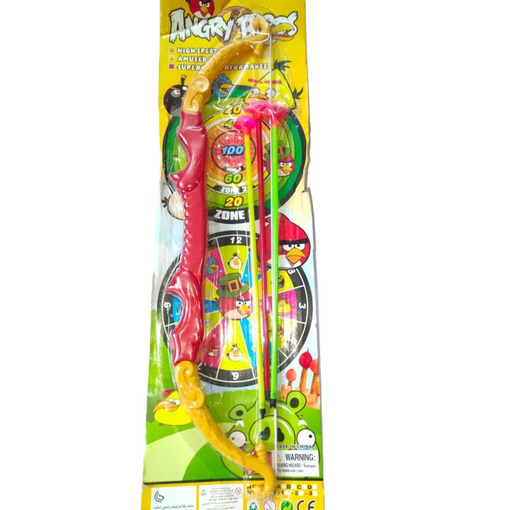 Bow And Arrow For Kids Angry Birds Unharmful Arrows | Daraz.com.np