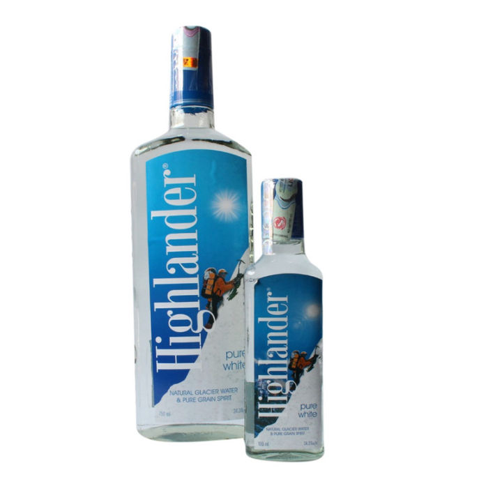 Highlander Pure White Vodka-750Ml & 180Ml combo offer | Daraz.com.np
