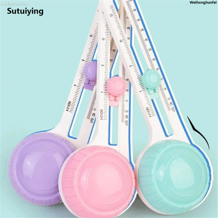 Weihonghunfei1PC Round Paper Cutter Adjustable Size 360° Rotation Arc ...
