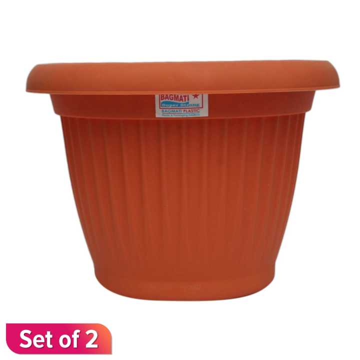 Set Of 2 Brown Bagmati Wall Gamala | Daraz.com.np