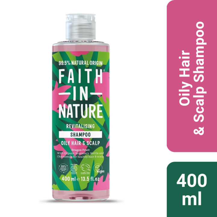 Faith in Nature Dragon Fruit Shampoo 400 ml Oily Hair & Scalp | Daraz ...