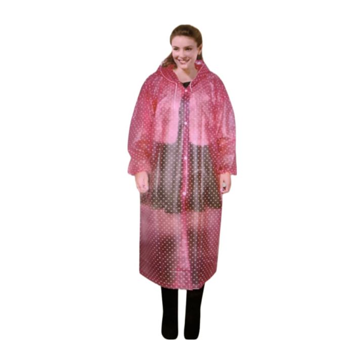 Translucent Long Pvc Rain Coat | Daraz.com.np