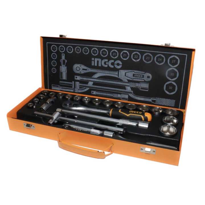 24 Pcs 1/2" Socket Set | Daraz.com.np