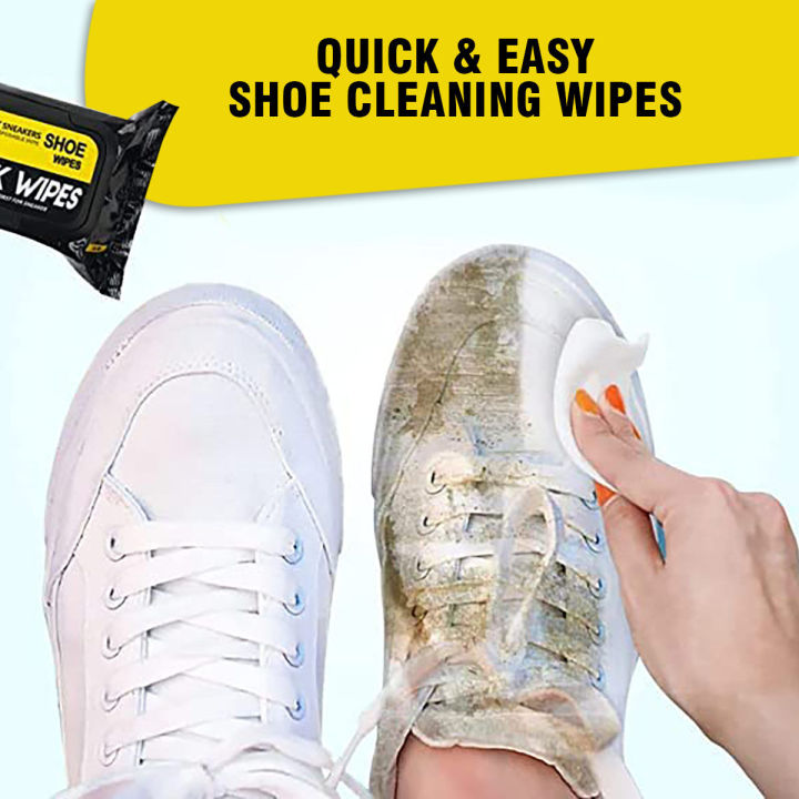 Sneaker Cleaner Shoes Shinner Shampoo And Wipes (Pack of 2 ) Fashion ...