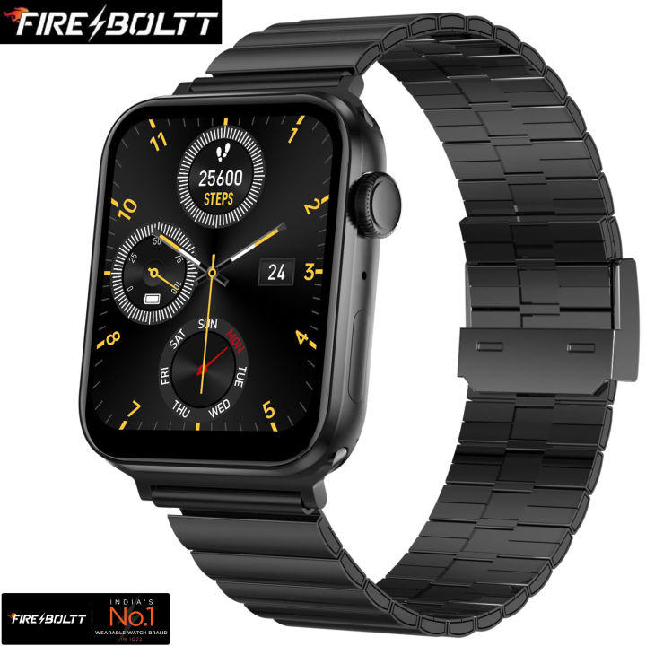 Fire-Boltt Visionary Ultra 1.78" AMOLED, Stainless Steel Luxury Smart ...