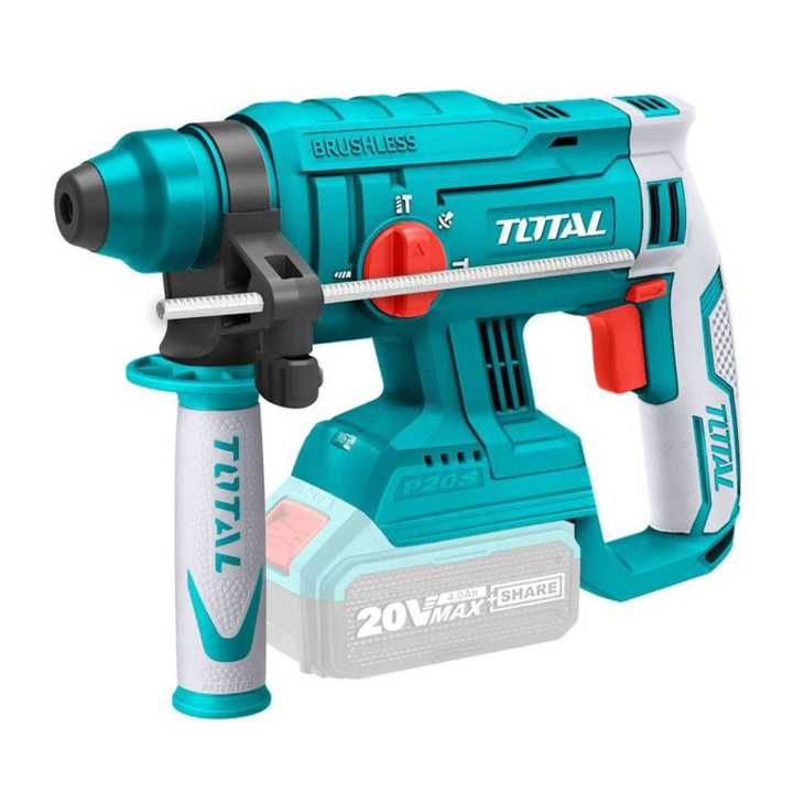 Total Lithium Ion Rotary Hammer Brushless Motor Voltage:20V TRHLI2201 ...