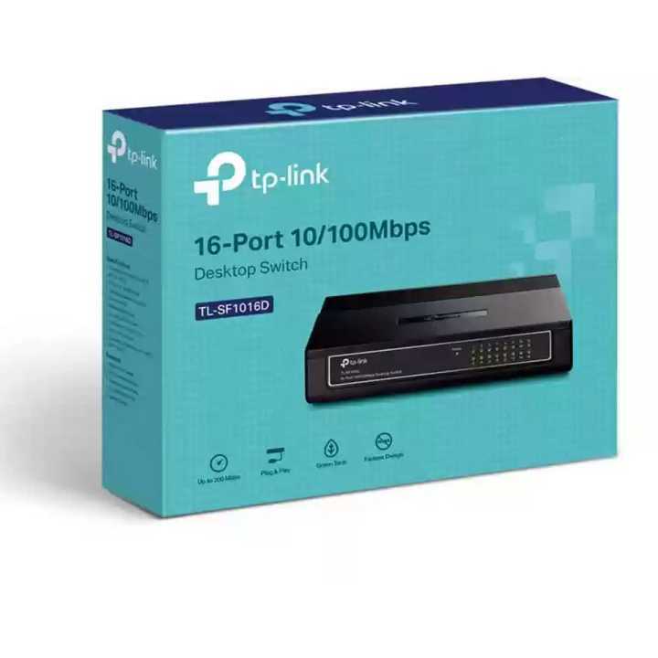 Tp-Link 16-Port 10/100Mbs Desktop Switch | TL-SF1016D | Daraz.com.np