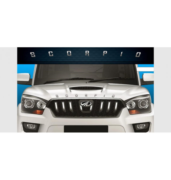 Scorpio 3D Letters Car Chrome Logo Emblem Letters for Bonnet | Daraz.com.np