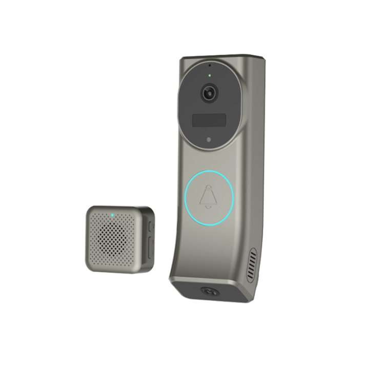 2MP 1080P Dual Lens Wireless IP Doorbell Video Door Phone Intercom ...