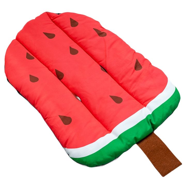 BNproduct Watermelon Ice Cream Shape Mat Dog Cooling Bed Gel Cooling ...