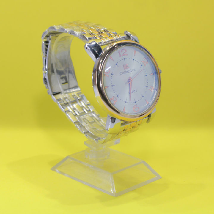 Golden/Silver IK Collection Watch For Unisex | Daraz.com.np