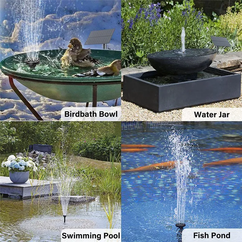 Outdoor Small Plastic Pool Fountain Glitzhome 45.25 In. H Oversized
