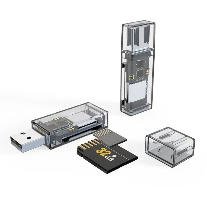 Go Des GD DK003 USB SD TF MicroSD Card Reader | Daraz.com.np