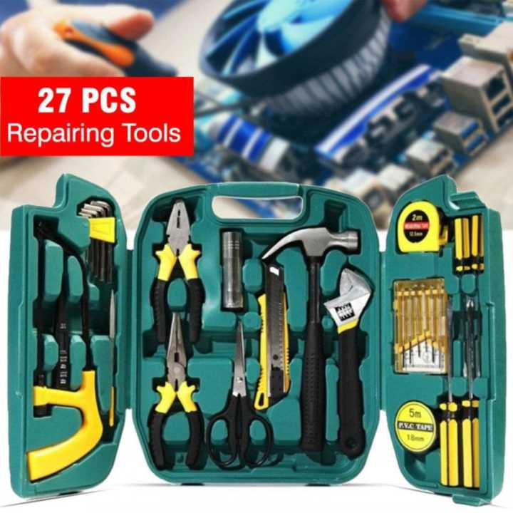 Hand Tools Box Set 27 In 1 | Daraz.com.np