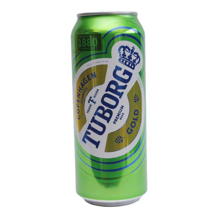 Tuborg Gold Premium Can Beer 500ML Set Of 12 | Daraz.com.np