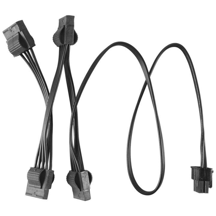 6Pin to 4 Modular Power Supply Cable 6Pin to 4 IDE Cable for RM1000X ...