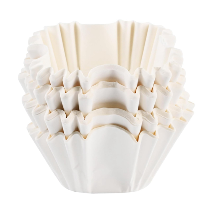 100Pcs Square Cupcake Liners, Non Stick Heat Resistant Paper Baking ...