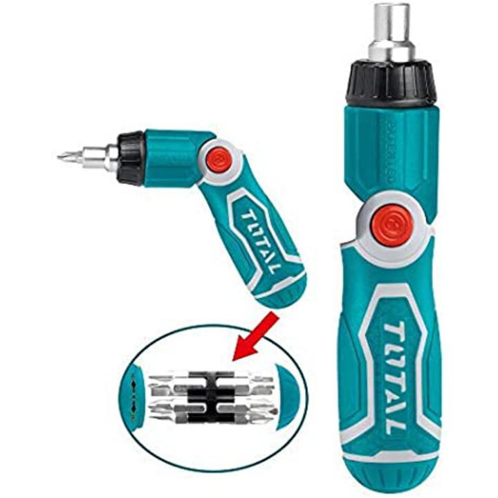 TOTAL 13 IN 1 Ratchet Screwdriver Set TACSD30136 | Daraz.com.np