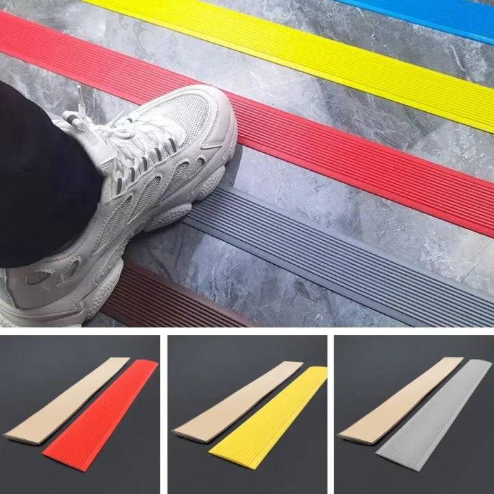 Pressing Strip Self-adhesive Anti-Slip Stair Strip PVC Non Slip Stair ...