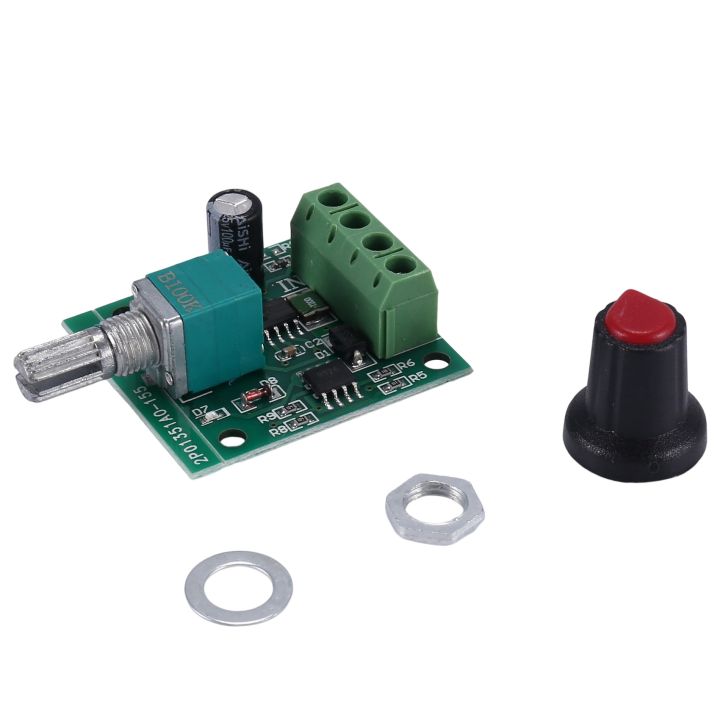 1.8v 3v 5v 6v 7.2v 12v 2A 30W DC Motor Speed Controller (PWM) 1803BK ...