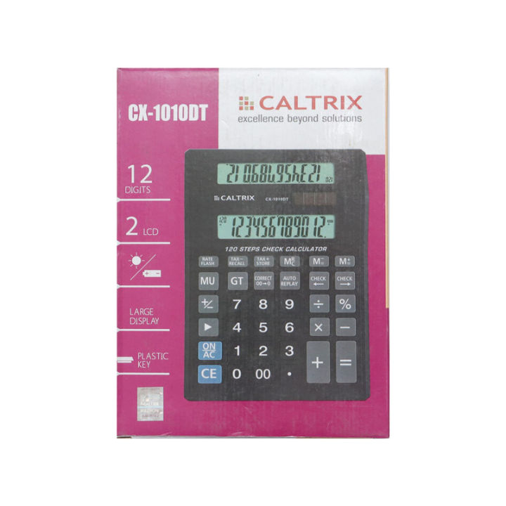 Black Caltrix Excellence Beyond Solutions Calculator | Daraz.com.np