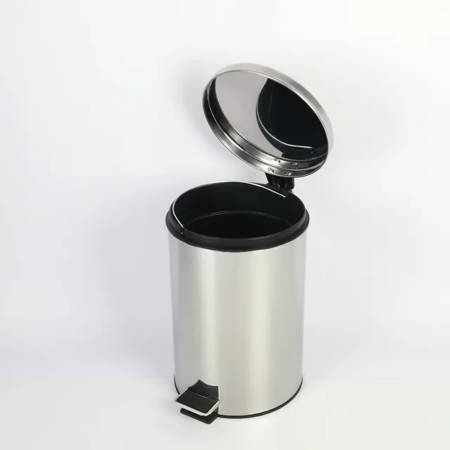 Stainless Steel Pedal Dustbin 8 Litre | Daraz.com.np