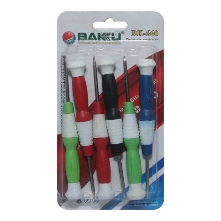 Baku BK-660 Professional Tools For Telecommunication 6pcs | Daraz.com.np