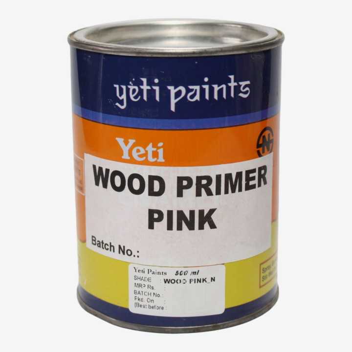 Yeti Paints Wood Primer Pink 500Ml | Daraz.com.np