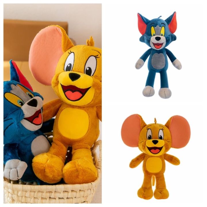 Cute Tom and Jerry Tom and Jerry Plush Toy Plush Cat Mouse Stuffed Doll ...