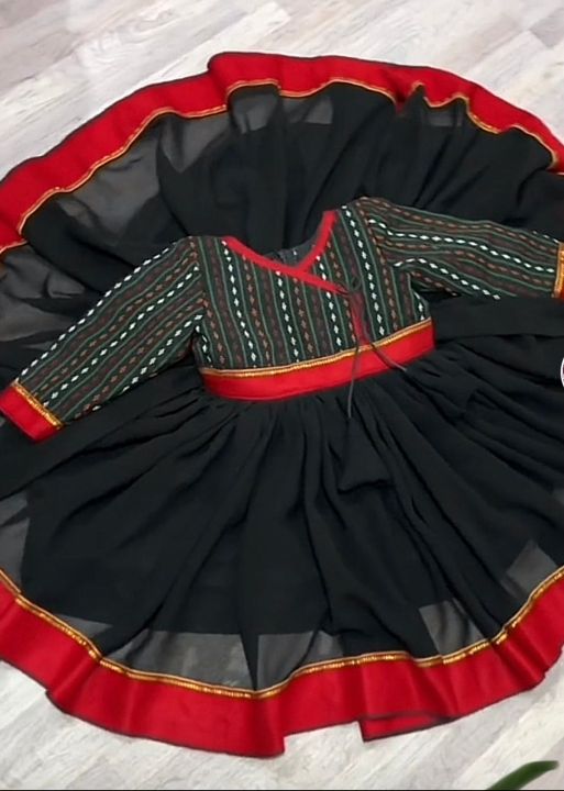 Premium Kids Newari Gown Set For Her (1-6 Years) | Daraz.com.np