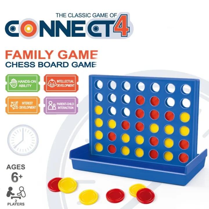 2025 New The Classic Game Of Connect 4 Game For 2 Players; Connect 4 ...