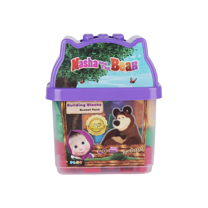 PLEX Masha & The Bear Building Blocks | Daraz.com.np