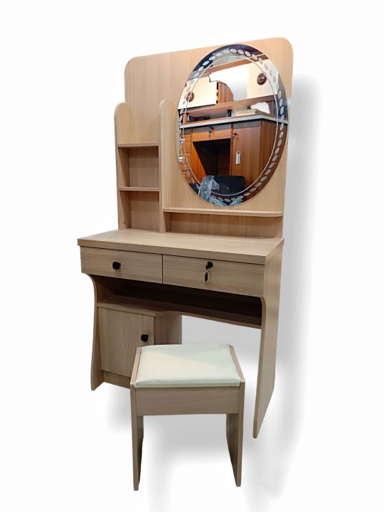 Dressing Table with Mirror Drawer and Storage | Daraz.com.np