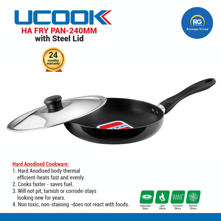 Ucook PK0211 Induction HA Fry Pan 240MM | Daraz.com.np