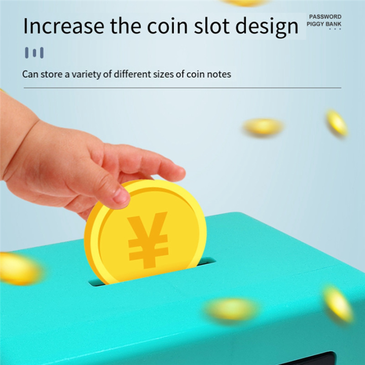 ATM Rotating Password Bank Money Box Cash Coin Saving Boxes Simulation ...