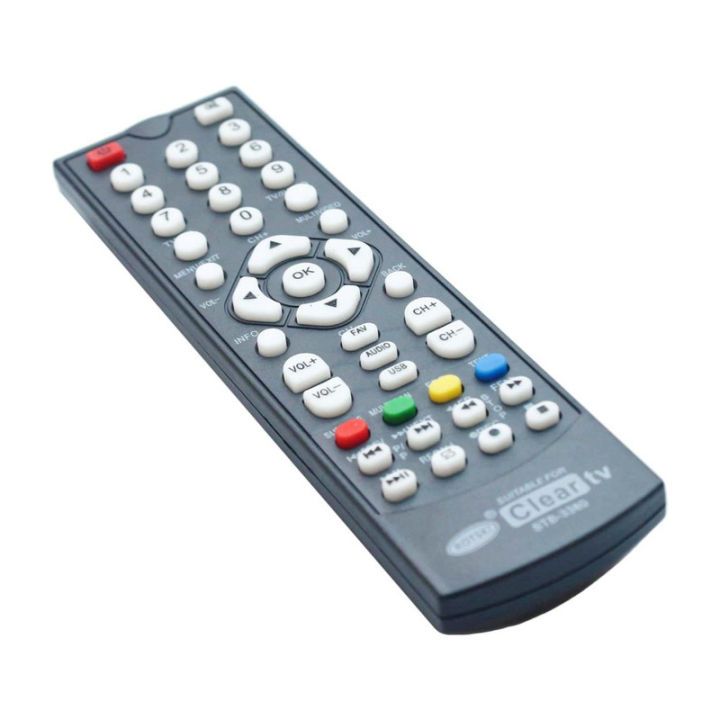 Clear Tv Set Top Box Remote Controller (Include 2 AAA Battery | Daraz ...