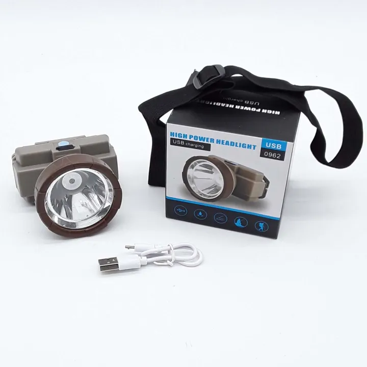 Head Flashlight Rechargeable Led Super Bright Light Rechargeable Headlamp | Daraz.com.np
