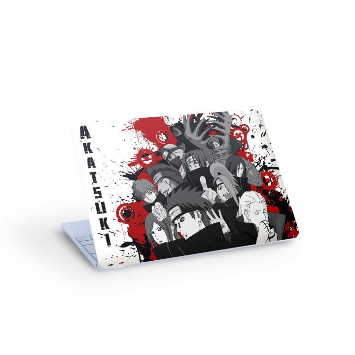 Laptop Back Sticker For Up to 15.6inch Laptop (Naruto Akatsuki) | Daraz ...