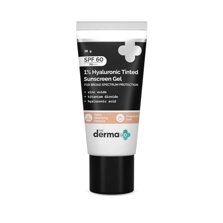 The Derma Co 1% Hyaluronic Tinted Sunscreen- 30g | Daraz.com.np