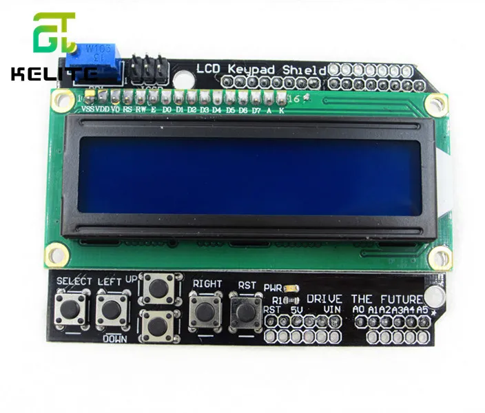 【Essential Good Item】1pcs LCD Keypad Shield LCD1602 LCD 1602 Module Display For Ardu ATMEGA328 ...