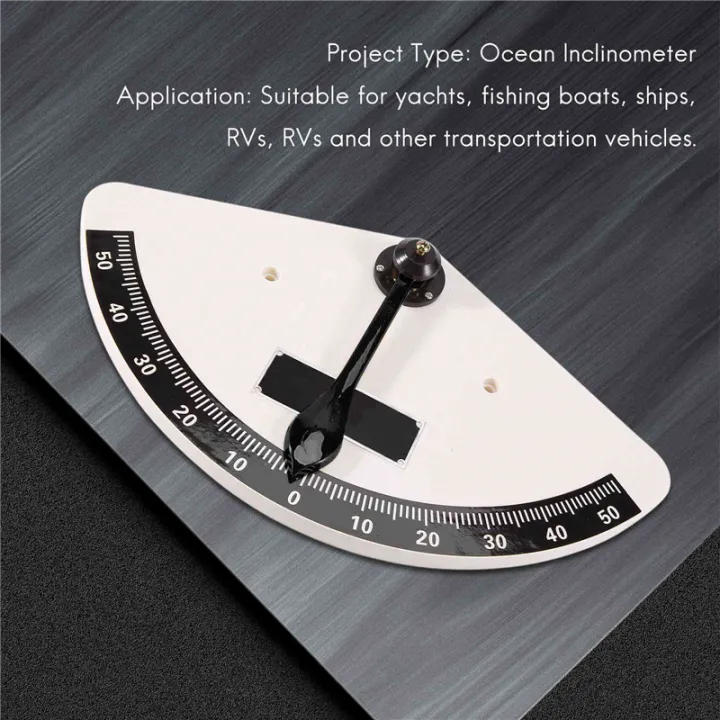 NCANRUI Inclinometer Marine Clinometer Level Inclinometer Angle Finder ...