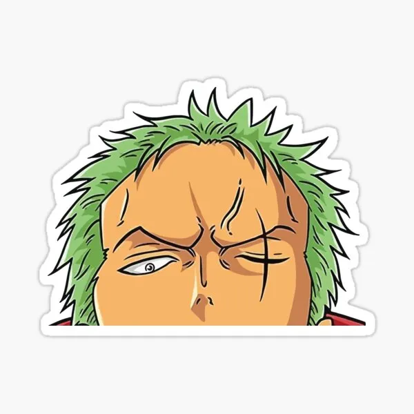 Roronoa Zoro Peeker Sticker | Best for Laptop , Notebooks , luggage ...