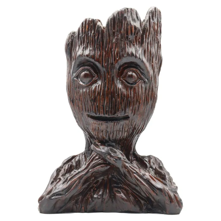 Dark Brown Fiber Groot Statue | Daraz.com.np