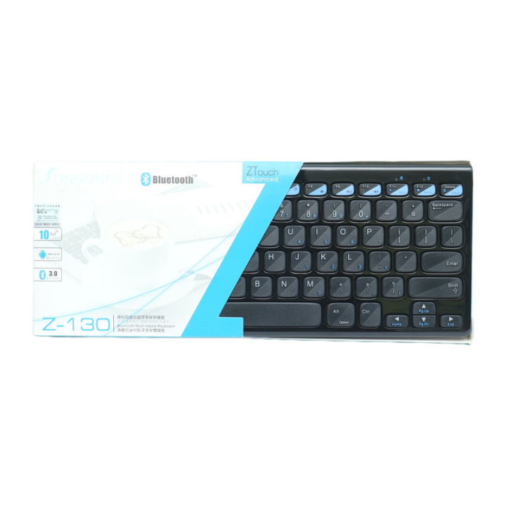Black Sunsonny Z-130 Bluetooth Keyboard | Daraz.com.np