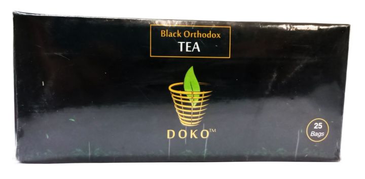 Doko Black Orthodox Tea Bag 50gm | Daraz.com.np
