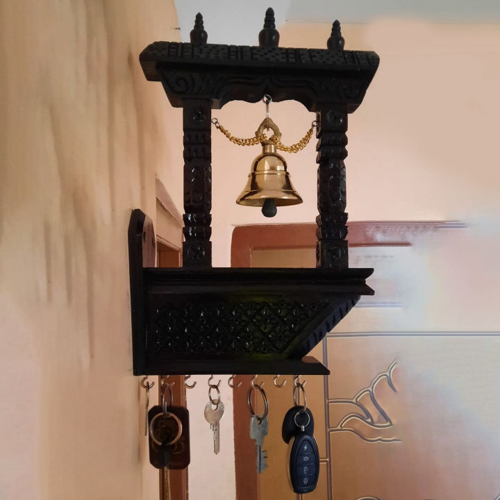 Bell Designed Large Size Wall Decor/ Key Holder/Decorative Accent/Home ...